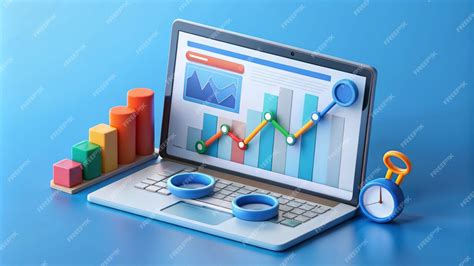 A Computer Screen With Graphs And Graphs Showing A Graph Premium Ai