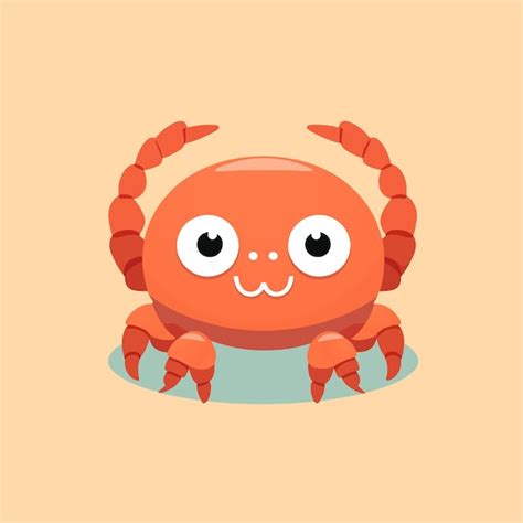 귀여운 게 만화 벡터 일러스트 레이 션 프리미엄 벡터