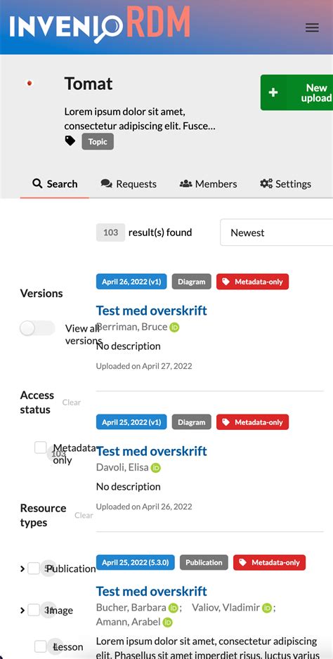 community search tab contents not responsive · issue 566