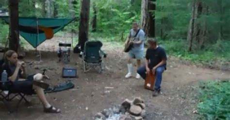 Caught On Video Rabid Bat Attacks Oregon Man Playing Guitar At Campsite Fox 13 Seattle