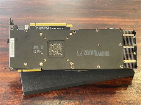 Zotac Rtx 2080ti Triple Fan Computers And Tech Parts And Accessories Computer Parts On Carousell