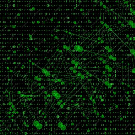 Premium Vector Abstract Matrix Background Binary Computer Code Coding
