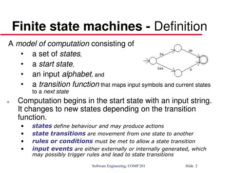 Ppt Finite State Machines Powerpoint Presentation Free Download Id9400352
