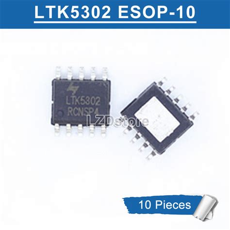 10pcs Ltk5302 Esop 10 Ltk 5302 Esop10 Sop 10 Smd Synchronous Boost 11w