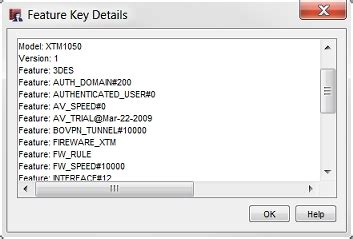 See The Details Of A Feature Key