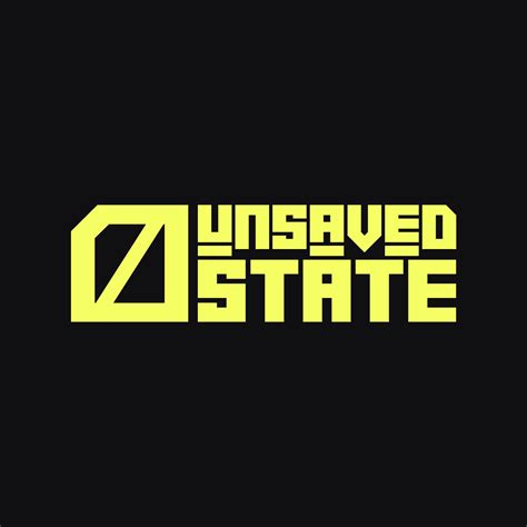 unsaved state