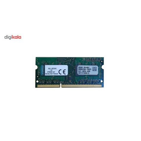 قیمت و خرید رم لپ تاپ کینگستون مدل 1333 Ddr3 Pc3 10600s Mhz ظرفیت 4 گیگابایت کالندز