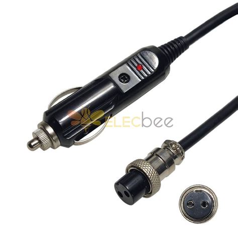 GX Butt Joint Pin Female Aviation Connector Waterproof Cable Aviation Plug To Pf Male