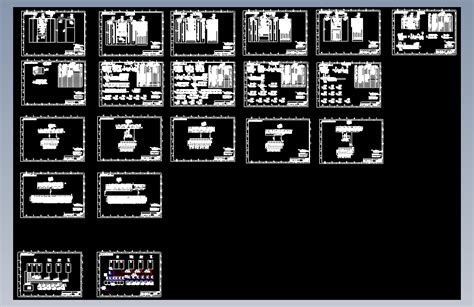 某设备厂家plc控制柜布线图及接线图 Autocad 2004 模型图纸下载 懒石网