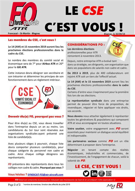 Le Cse Vous Concerne Le Cse Cest Avec Vous