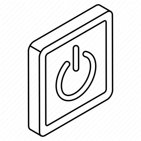 switch off on button power shutdown control icon download on