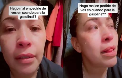 Madre Pide Dinero A Su Hijo De 22 AÑos Para La Gasolina Y él Le Habla