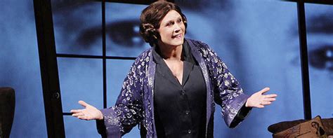 Sex Drugs And Electroshock Therapy Wishful Drinking S Carrie Fisher On Carrie Fisher