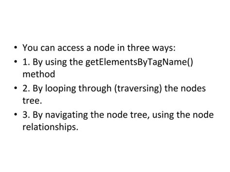 Unit Iv Xml Dom Ppt