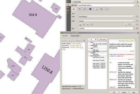 Labeling Qgis Print Layout Labels Size Respective To Polygon Shape Geographic Information