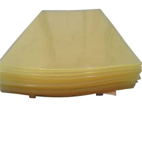 Blue 100 Polyether Polyurethane Pu Rubber Sheet 500mm ~1000mm Width