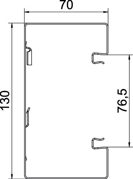 Device Installation Trunking Rapid 80 Trunking Width 130 Trunking Height 70 Symmetrical Obo