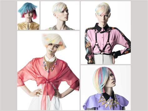 Daring Modern Haircuts And Pastel Hair Colors