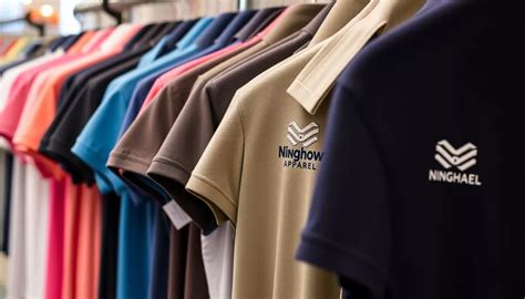Custom Embroidered Logo Polo Shirts Quality Apparel