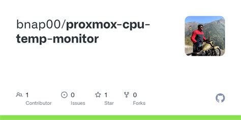 Github Bnap00 Proxmox Cpu Temp Monitor