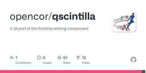 GitHub Opencor Qscintilla A Qt Port Of The Scintilla Editing Component