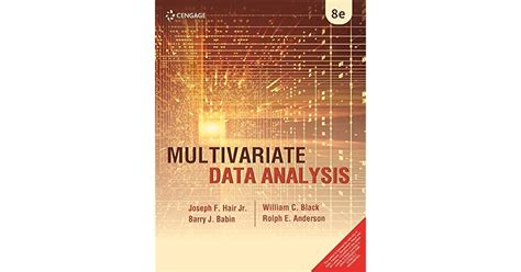 Multivariate Data Analysis 8th Edition By Joseph F Hairbarry J Babin
