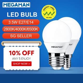 Megaman Led Bulb W W W P E E K K K Energy Saving Eye Care Study