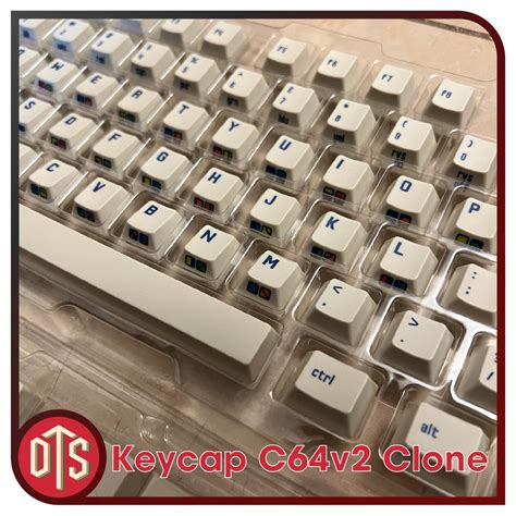 Mua Keycap C64 V2 Clone Nút Bàn Phím Cơ F64 Profile Cherry Pbt
