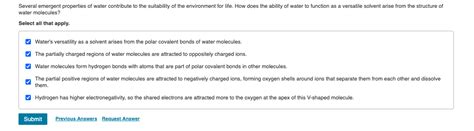 Choose The Hydration Shells That Form Around A