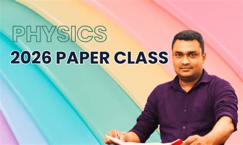 Physics 2026 Advanced Level Paper Class Advanceonlineclass