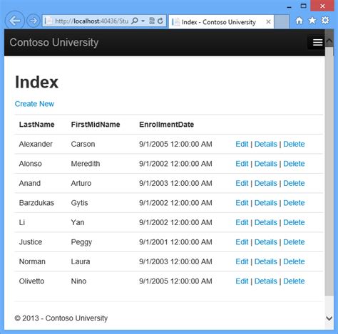 译文：使用mvc5的entity Framework 6入门（一）——建立一个ef数据模型译文mvc5 Ef Csdn博客