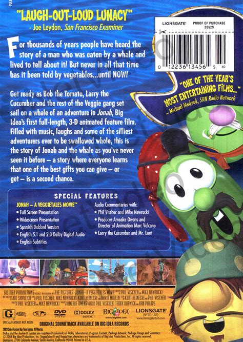 Jonah A Veggietales Movie Poster