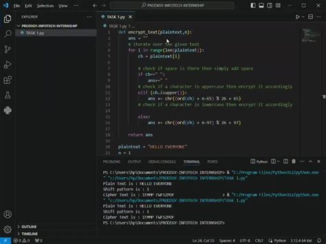 Vaktavya Sheel Pandey On Linkedin Python Coding Encryption
