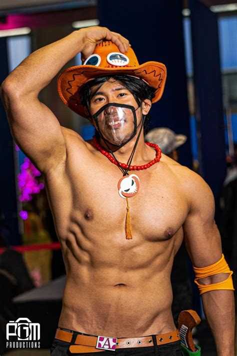 Self Portgas D Ace Pre Chest Donut Rcosplay