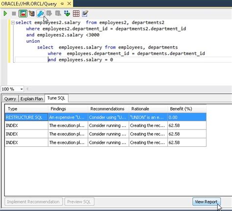 Tuning NET Applications In Visual Studio With SQL Tuning Advisor And Oracle Performance Analyzer