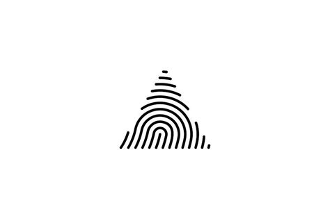 Triangle Finger Print Fingerprint