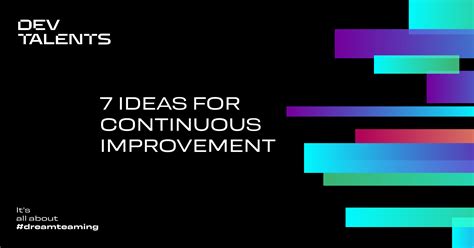 7 Ideas For Continuous Improvement In Your Workplace Devtalents