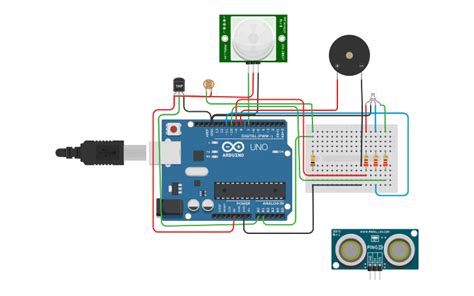 Circuit Design Control Temp Tinkercad