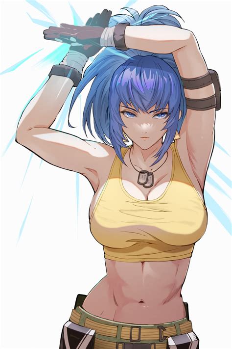 Leona Heidern The King Of Fighters And More Drawn By Shan Laotou Danbooru