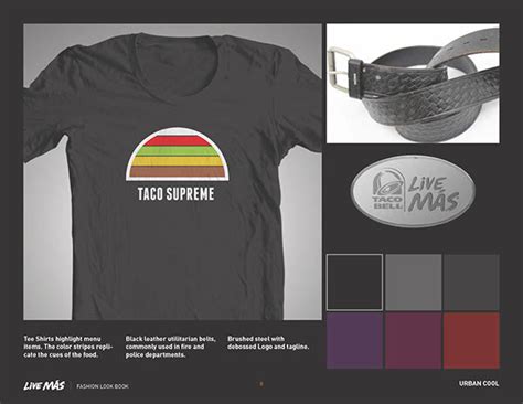 Taco Bell Employee Uniforms Live Más Branding On Behance