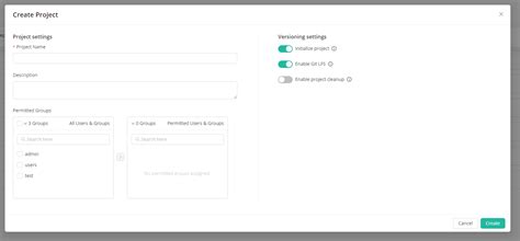 Collaborate Via Projects Altair Rapidminer Documentation