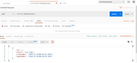 Node Express And Postgresql Using Sequelize In Ubuntu 18043 Lts