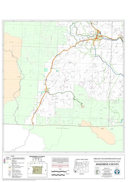 Josephine County Sheet 3 Map By Avenza Systems Inc Avenza Maps