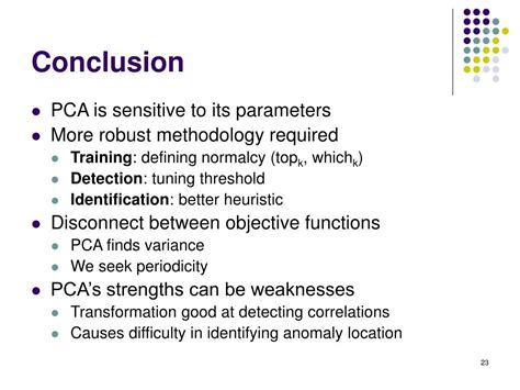 PPT Sensitivity Of PCA For Traffic Anomaly Detection PowerPoint Presentation ID