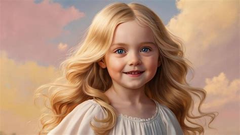 Premium Photo Blonde Girl