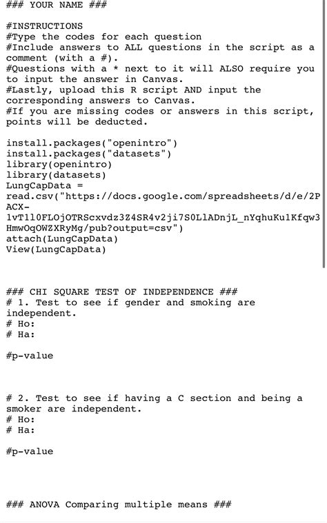 Solved YOUR NAME INSTRUCTIONS Type The Chegg Com