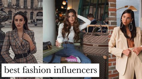 Best Fashion Influencers My Top 5 Influencers To Follow Now Youtube