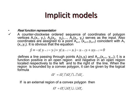 Ppt Implicit Modeling And Surface Reconstruction Powerpoint Presentation Id3847626