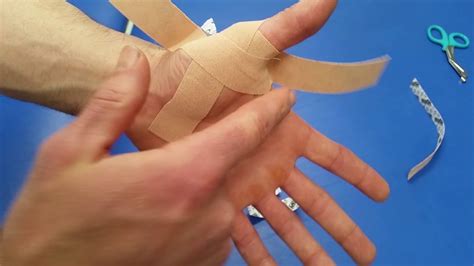 How To Tape A Thumb At Mary Settle Blog
