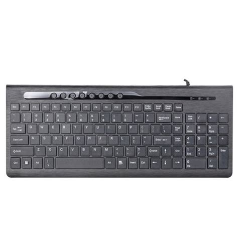 Buy Wholesale China Model Bst Wired Usb Black Office Keyboard With Multi Media Keys And